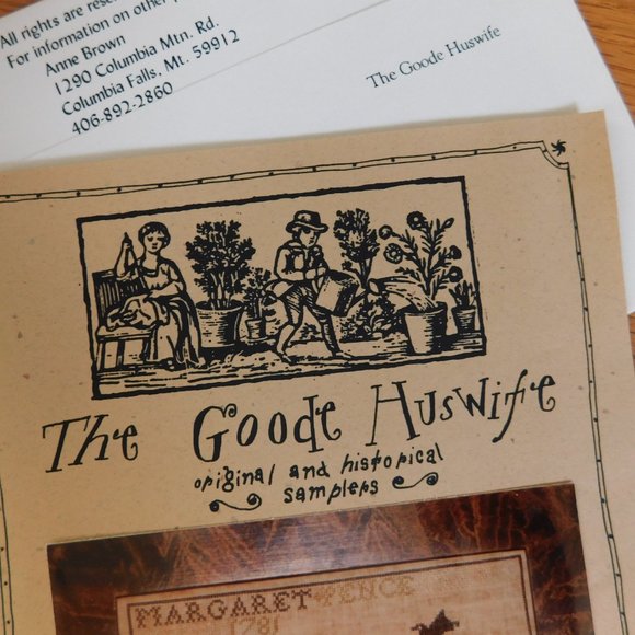Goode Huswife | Art | Margaret Pence Goode Huswife Adam Eve Cross ...